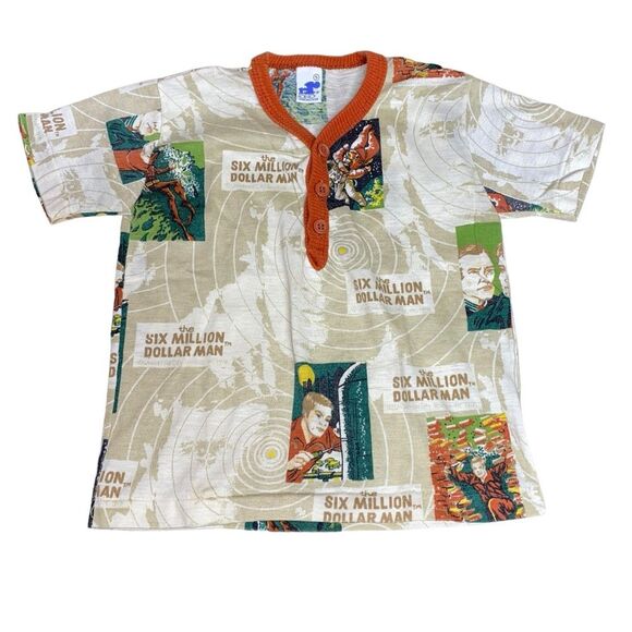 Shirts & Tops | Vintage Rob Roy 197s The 6 Million Dollar Man Sitcom ...